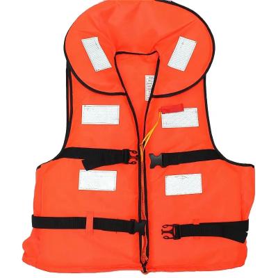 China Commercial PPE Vest Life Jacket with Collar - Search & Rescue Flotation Device for Marine Safety for sale