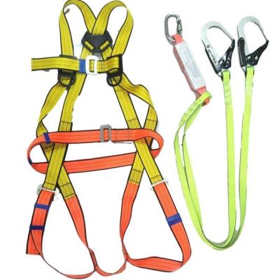 China Five Point Full Body Safety Harness with Double Hook Anti-Fall System for High-Altitude Operations - Custom UK/US Sizes for sale