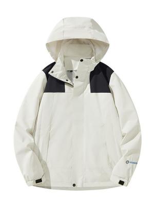 China Unisex Outdoor Mountaineering Jacket Waterproof 1000mm Quick Dry Windproof Hooded Adult for sale