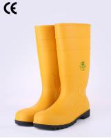 China Steel Head and Steel Sole Rain Boots CE EN 20345 2011 Safety Shoes Size EU 36-47 for sale