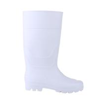 China White Anti Impact High Drum Rain Boots EU 36-47 with Plastic Toe Cap Protection for sale