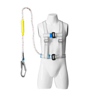 China Outdoor High Altitude Work Full Body Five Point Fall Arrest Safety Rope Set - Custom UK/US Sizes, 5 Set MOQ for sale