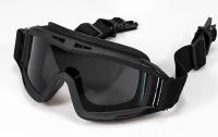 China Fast Helmet-Compatible Tactical Goggles with Anti-Fog Mirror Lens -10℃ to 42℃ Temperature Range 600 FPS Impact Resistance for sale