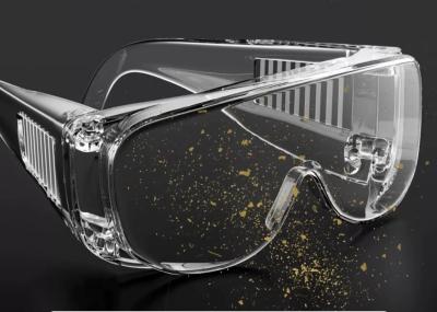 China Polycarbonate Protective Goggles 16×7.5 cm 60g - Anti-Fog Anti-Impact Safety Glasses for Industrial & Outdoor Use for sale