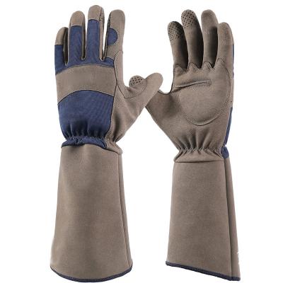 China Gardening Gloves Spandex Microfiber Stab Proof Cut Resistant Safety Protection M L XL 200g for sale