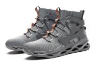 China Steel Toe Safety Shoes Anti Smash Puncture Proof Breathable Work Boots 17.3 Impact Resistance for sale