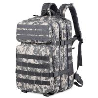 China Large Capacity 40L Outdoor Tactical Backpack - Camouflage Multi-Pocket Hiking Bag with Custom Design Options for sale