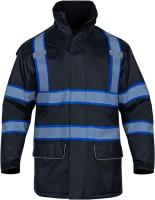 China Reflective Winter Warm Work Jacket High Visibility Construction Overalls 300 GSM for sale