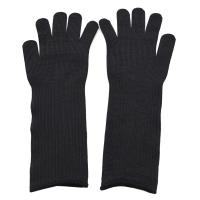 China Industrial Silk Gloves Lengthened Arm Protection Level 5 Cut Resistant Steel Wire Knitted Safety Gloves for sale