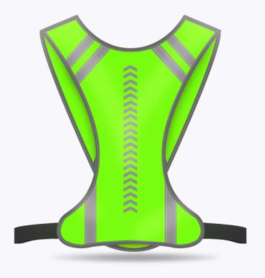 China High Visibility Reflective Safety Vest 200m Visibility Mesh Breathable Waterproof for Running Cycling for sale