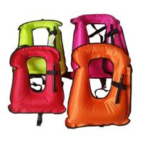 China Adult Inflatable Life Jacket with 80N Buoyancy and 100kg Capacity for Boating Safety for sale