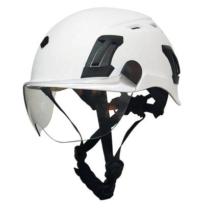China CE EN397 ABS Safety Helmet 400g Construction Mining Hard Hat with 6-Point Suspension 52-63cm for sale