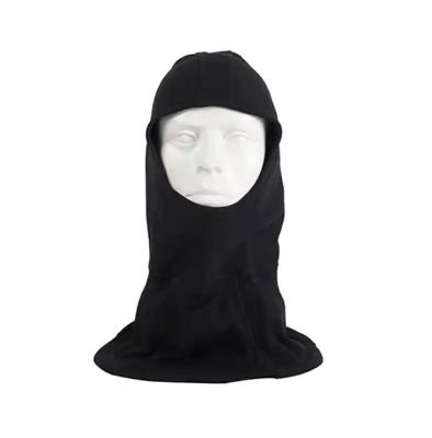 China Fire Retardant Fireproof Hood Double Layer Aramid Knitted Fabric Breathable Insulating One Size for sale