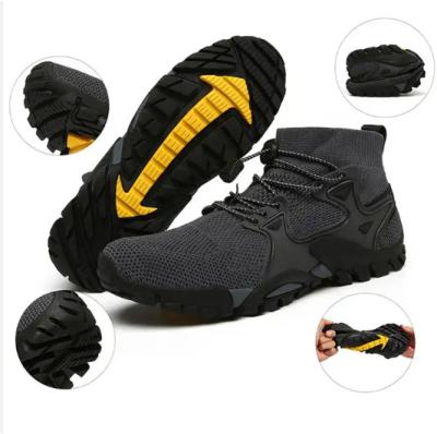 China Steel Toe Safety Shoes Anti-Fall Anti-Slip Lightweight Anti-Static Work Boots Size 36-47 for sale