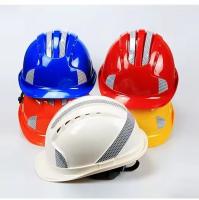China Electrically Insulated Safety Helmet ABS 51-64cm CE EN397 Construction Hard Hat for sale