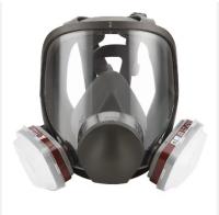China PPE Anti-toxic Chemical Full Face Gas Mask PD-4006 with Filter, 560g Weight for Painting Applications for sale