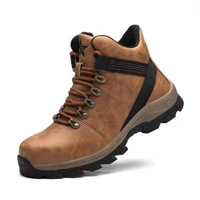 China Steel Toe Safety Work Boots with 1100N Puncture Resistance - Waterproof Anti-Slip Industrial Footwear US 5.5-13.5 for sale