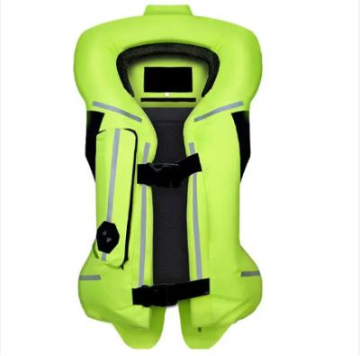 China Reflective Motorcycle Airbag Vest 600D Polyester Off-Road Riding Airbag System 1.5kg for sale
