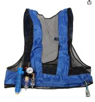 China Rechargeable Cooling Vest Air Conditioner Jacket for Industrial Workers 12V Portable for sale