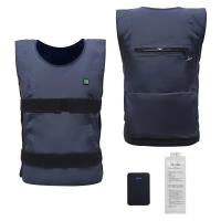 China Water Cooling Circulation Vest Refrigeration Fan Air Conditioner Vest Coat for Work People Cooling Vest Ice Pack Cooling for sale