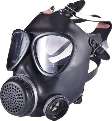 China EN 136 Certified Full Face Chemical Respirator Gas Mask with 18 Pcs per Carton for sale
