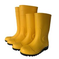China PVC Safety Steel Toe Rain Boots 1.0-1.65kg for Oil Industry Work for sale