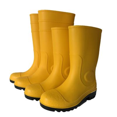 China PVC Safety Steel Toe Rain Boots 1.0-1.65kg for Oil Industry Work for sale