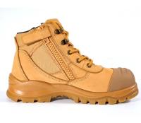 China Steel Toe Safety Boots 200J Impact Protection Nubuck Leather EU37-40 Industrial Work Shoes for sale