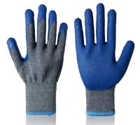 China Latex Coated Garden Working for Workers Gloves Safety gloves for sale