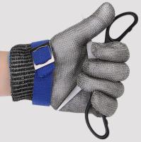 China CE Certified Anti Slip Crinkle Latex Coated Safety Work Gloves HPPE Cut Resistant 7 Gauge for sale