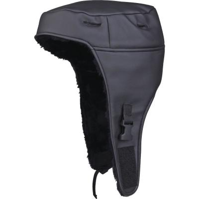 China Cold Proof Winter Hat with Fleece Lining Safety Helmet Liner Leather Pocket Non Slip Thermal Insulated Waterproof Breathable for sale