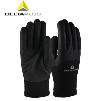 China EN388 EN511 Cold Resistant Nitrile Gloves VV750 7 Gauge Water Oil Resistant for sale