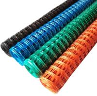 China PE OIrange Construction Site Safety Protective Mesh with Visible Warning Tapes for sale
