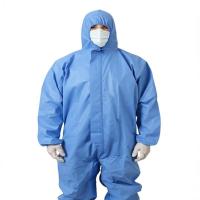 China Unisex PPE Safety Coverall Class 1-3 30g-60g Lightweight Protective Suit for sale