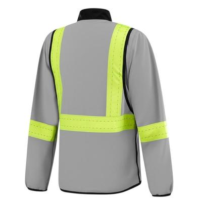 China Fabric PPE Safety Wear with Reflective Material 3M Scotchlite and Protective Coverage Back for sale