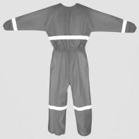 China 3M Scotchlite Reflective Disposable PPE Coveralls Lightweight 30-60g Fluid Resistant Unisex Safety Gown for sale