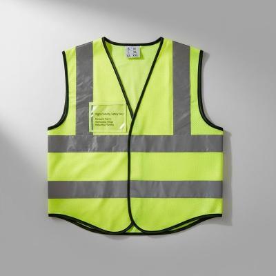 China High Visibility Safety Vest S-XXL 3M Reflective Strips for Construction Road Work Industrial Safety for sale
