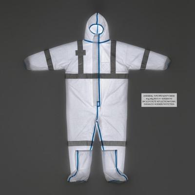 China Omniseal PPE Safety Wear with 3M Scotchlite Reflective Material Class 1 2 3 Protection Unisex S-XXL for sale