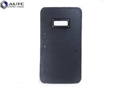 China NIJ IIIA/III/IV Level Ballistic Shield 500×900mm with PE UD Material and Multi-Hit Capability for sale