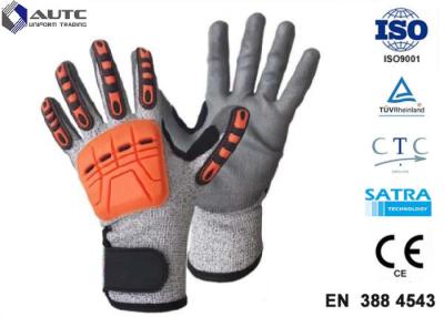 China Cotton PPE Safety Gloves 210mm Length S-XL Sizes with CE Certification for Industrial Work Protection for sale