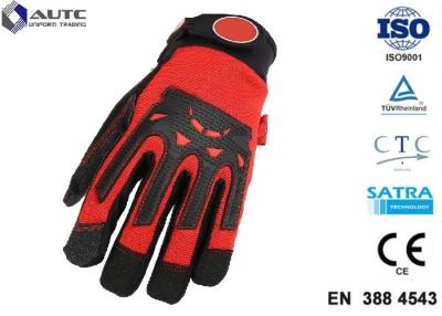 China Nitrile Coated Safety Gloves Impact Protection Size 10-11 for Industrial Work for sale