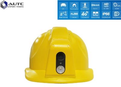 China Customized ABS Smart Safety Helmet with 1080P HD Camera and 4G GPS 32GB Storage for sale