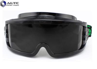China Polycarbonate Safety Goggles Splash Proof Anti Fog UV Protection Adjustable Headband 180mm for sale