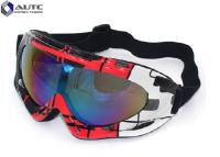 China PC Mirror UV400 Safety Goggles Anti Scratch Dirt Bike Racing Eyewear ANSI Z87.1 CE EN166 for sale