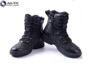 China Men Genuine Leather Waterproof Tactical Boots 8 Inch High Anti Slip Outdoor Hunting Shoes Size 39 47 for sale