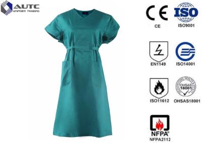 China Medical Surgical Gowns 25-70G/M2 Weight Range in S-5XL Sizes with Liquid Proof and Fire Retardant Options for sale