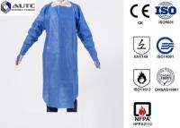 China PE Disposable Medical Protective Clothing Liquid-Proof 30-80g Lightweight CPE Coverall S-5XL Sizes for sale