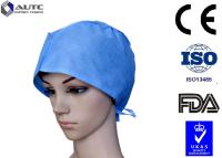 China PP SMS Disposable Medical Surgical Cap with Back Ties - 100pcs/Bag, 2000pcs/Carton for Hospital Use for sale