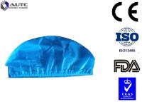 China Elastic Disposable Surgical Caps - 100pcs/Bag Nonwoven Medical Bouffant Headwear for Hospital & Food Processing for sale