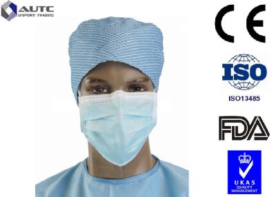 China Full Face Surgical Masks 17.5x9.5cm 3-Ply Medical Grade with >99% BFE FDA Certified for sale